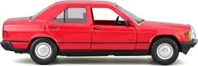 Bburago Mercedes-Benz 190 E 2.6 červená 1:24 / od 3 let