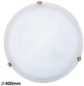 Rabalux ALABASTRO 3301 stropní svítidlo 2x60W | E27 | IP20 - bílý alabastr