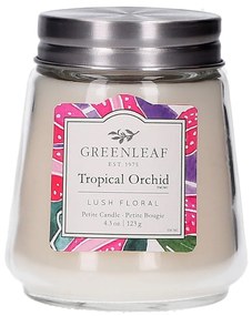 Svíčka ze sojového vosku Greenleaf Orchid, doba hoření 30 - 40 hodin