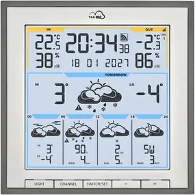 TFA 35.8105.10 ID-08 / Meteostanice / WiFi / předpověď počasí 5 dní /