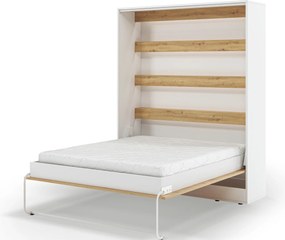 Devesto Sklápěcí postel Vertikální 160 Dub Artisan LED