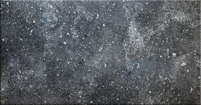 GRACE PS polystyrenový obklad 100 x 50 cm Carrara černo-stříbrný