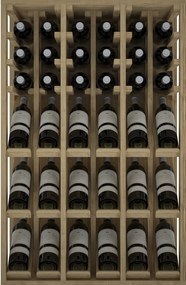 Expovinalia Regál na víno VILLAFRANCA V Materiál a odstín: Borovice s odstínem tmavý dub