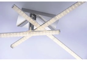 Leuchten Direkt 11293-17 - LED Přisazený lustr SIMON 3xLED/5W/230V lesklý chrom
