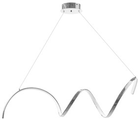 Toolight Toolight, LED závěsné svítidlo 90cm, 26W, 3000K, LHJ025-CP, chromová, OSW-60016