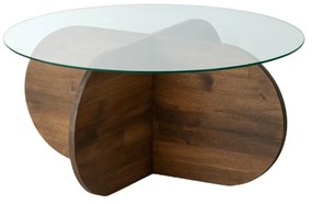 Konferenční stolek Bubble Walnut
