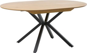 Kulatý rozkládací jídelní stůl s přídavnou deskou ø 120 cm Cesura – Unique Furniture
