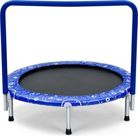Costway Dětská trampolína mini trampolína skládací trampolína pro batolata modrá