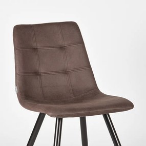 LABEL51 jídelní židle JAY šedá Color: Truffel grijs UK-30.233