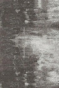 Kusový koberec vlněný Agnella Tempo Natural Alisja Grafit (binding) šedý Rozměr: 100x180 cm