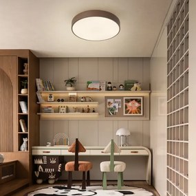 Brilagi - LED Stropní svítidlo POOL LED/48W/230V 3000/4000/6000K 40 cm hnědá