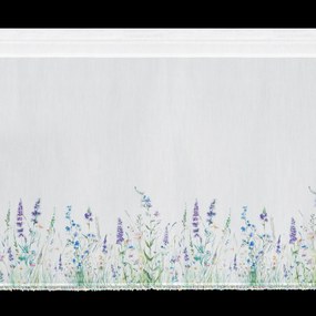 KRÁTKÁ ZÁCLONA NA PÁSCE MEADOW 150X70 CM KVĚTY