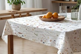 Bavlněný ubrus Boho kvítí Velikost: 85 x 85