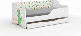 Wooden Toys Dětská postel LILU 160x80 DINO – sada