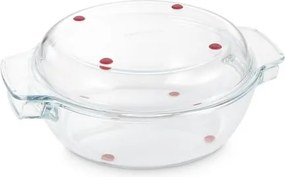 TESCOMA Kulatý pekáč s poklopem GrandCHEF 32 cm, skleněný