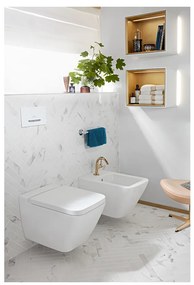 Villeroy & Boch FINION - WC sedátko s poklopem, QuickRelease, Softclosing, bílá Alpin CeramicPlus, 9M88S1R1