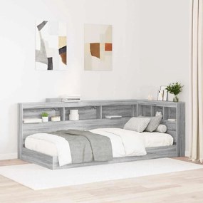 Úložné čelo postele Šedá Sonoma Kompozitní dřevo 3335522
