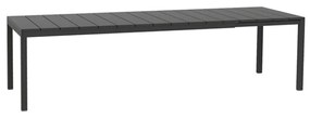 Nardi Aluminiový rozkládací stůl RIO ALU 210 Odstín: Antracite - Černá
