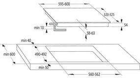 Gorenje GI6401WSC Indukční varná deska