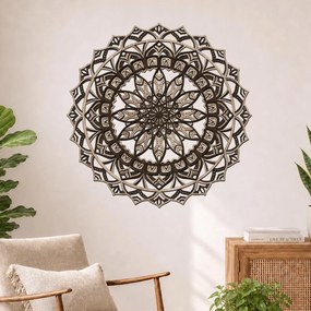 dřevo života 3 vrstvá mandala INTUICE Zvolte rozměr šxv (cm): 80x80, Zvolte barvu dekoru: Dub sonoma-Wenge-Dub Sonoma