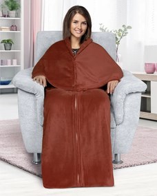 Bellatex Korall televizní pytel 150x180 cm Hnědá 150x180 cm