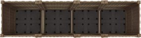 Vyvýšený záhon 160 x 40 x 38 cm polypropylen 316518
