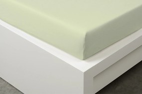 Prostěradlo TENCEL® zelenkavá 90 x 200 cm, český výrobce Tibex