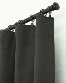 Hotový závěs BASIC s řasící páskou 140x280cm antracitový