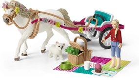 Set figurek a příslušenství schleich kočár pro koňskou show 42467