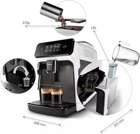 Philips Espresso EP1223/00 / Automatický kávovar / 2 šálky / 15 bar /