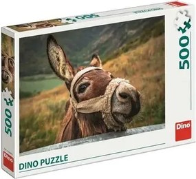 DINO Oslík za ohradou / 500 dílků / od 10 let