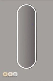 Nástěnné zrcadlo s osvětlením 50x160 cm Oval – Mauro Ferretti