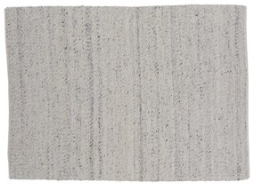 Obdélníkový koberec Ganga, bílý, 300x200