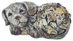 InDecor Keramický pes Ebi, 39 x 26 x 16 cm