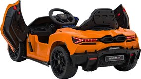 Elektrické autíčko Lamborghini Revuelto oranžové