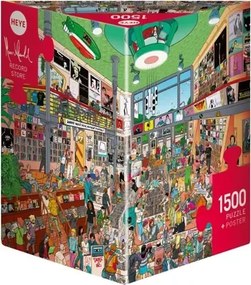 HEYE Puzzle Obchod s hudebninami / 1500 dílků