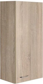 Aqualine Aqualine, ZOJA/KERAMIA FRESH skříňka horní 35x76x23cm, dub platin, 50336