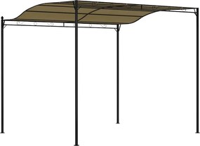 Stínící markýza 3 x 2,4 m taupe 180 g/m² 312216
