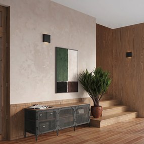 Sollux Lighting Nástěnné svítidlo VANTA černé