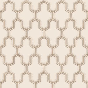 Luxusní vliesová geometrická tapeta WF121022, Wall Fabric, ID Design