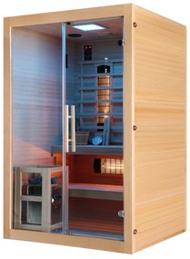 RAKOUSKÝ produkt - Kombinovaná sauna TWIN 130x120x200cm ( J30130 )