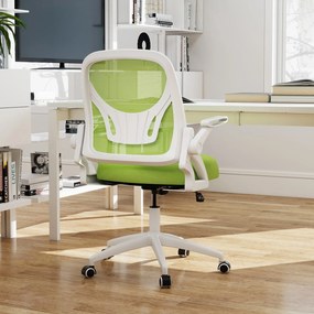Costway Ergonomická kancelářská židle se sklopnými područkami