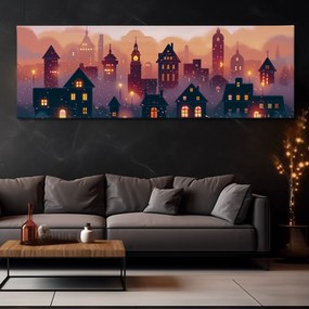 Obraz na plátně - Když v Coventry chumelí FeelHappy.cz Velikost obrazu: 240 x 80 cm