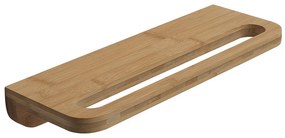 Gedy Gedy, HIMALAYA police s držákem ručníků 400x145mm, bambus, HY19