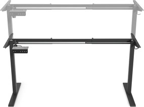 Elektricky výškově nastavitelný rám psacího stolu s motorem 110-160 cm DV-201ODF - černá