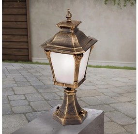Orion - Venkovní lampa AIKO 1xE27/60W/230V 59 cm IP23 bronz/patina