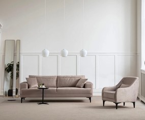 Atelier del Sofa 3-místná pohovka Astana 3 Seater- Beige, Béžová