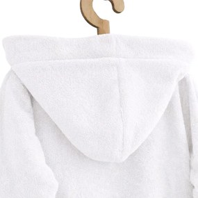 Dětský froté župan New Baby white velikost 104/110