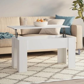 vidaXL Konferenční stolek 101 x 49 x 52 cm kompozitní dřevo [809689] Barva: Bílá