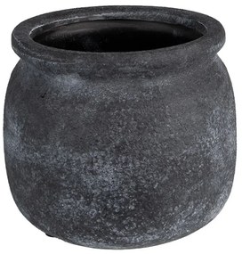 Granitový antik keramický obal na květináč Granit L – 20x15 cm